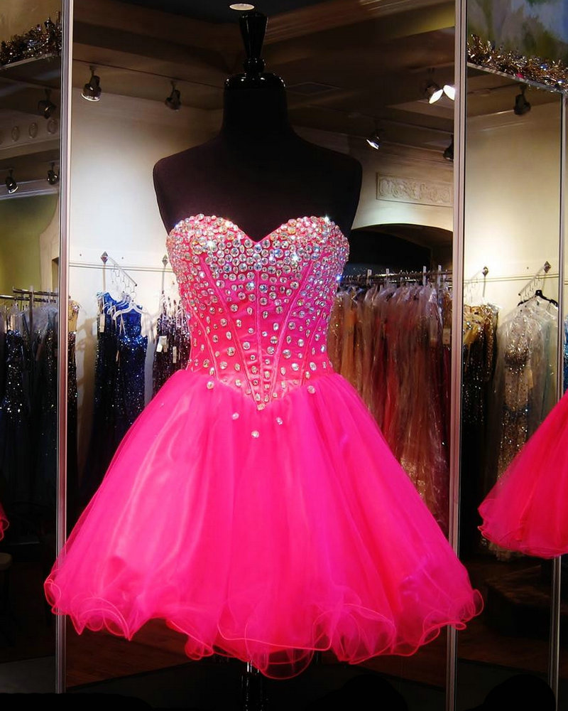 School Prom Dresses, Dresses With Rhinestones, Graduation Dresses ...